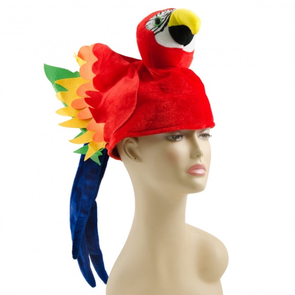 Nu Shuz Key West | Accessories | Unisex Jimmy Buffet Style Red Macaw ...